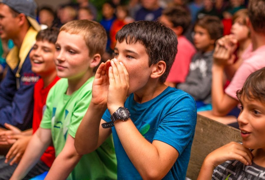 First Time Campers at Awosting Summer Camp for Boys