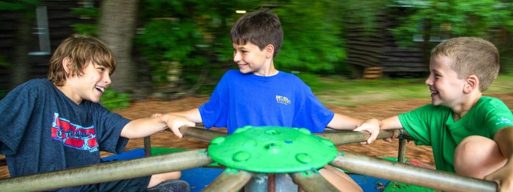 First Time Campers at Awosting Summer Camp for Boys