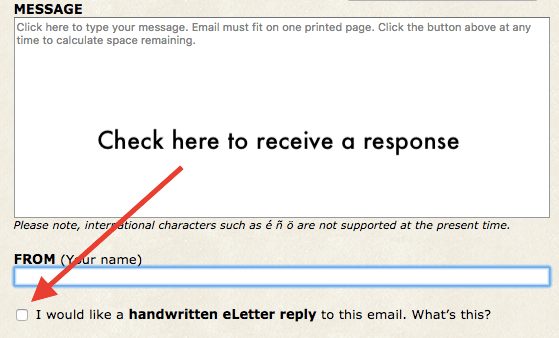 Sending Camp Letters to Boys at Awosting Summer Camp